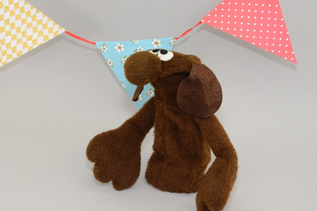 The Puppet Factory ROWLF the Dog MUPPETS Hand Puppet Toy California USA ...