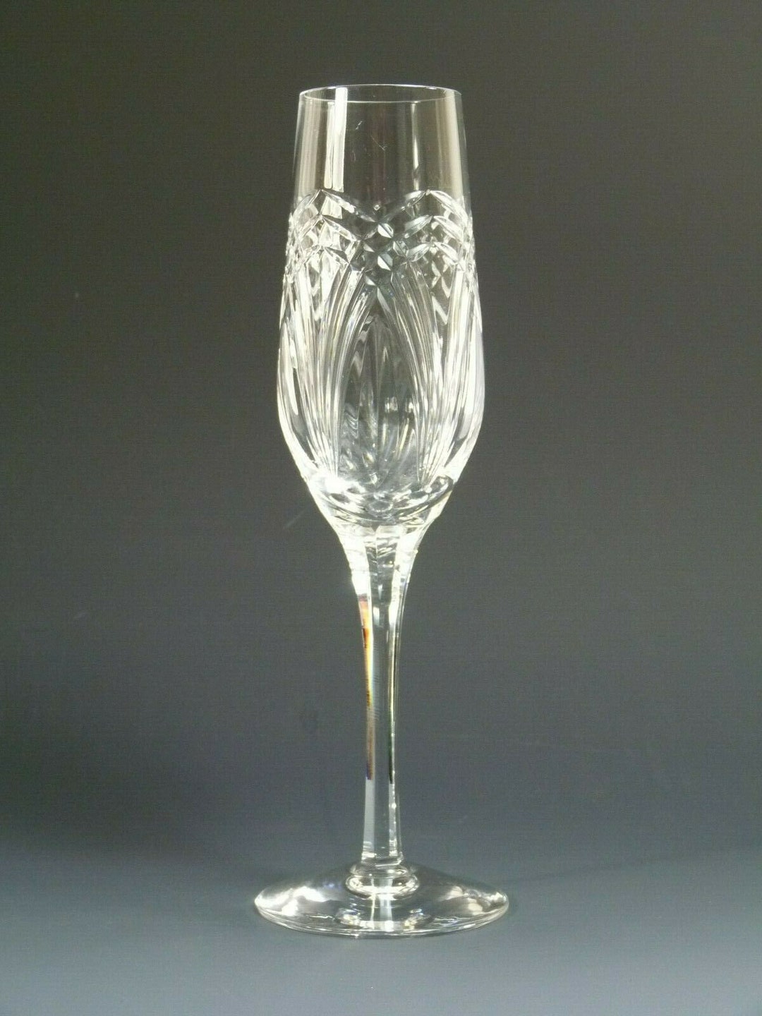 STUART Crystal - WESTMINSTER - Champagne Flute Glass / Glasses - 9 1/4 ...