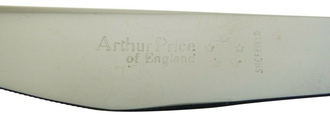 ARTHUR PRICE Cutlery GUILDHALL Pattern Fish Knife / Knives | Etsy