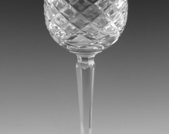 WATERFORD Crystal ASHLING Cut Hock WINE Glass / Glasses | Etsy