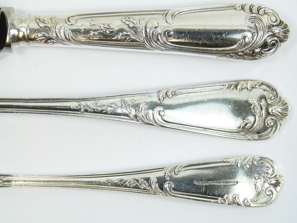 EPNS A1 Silver Plate Cutlery LA REGENCE Pattern Dessert - Etsy