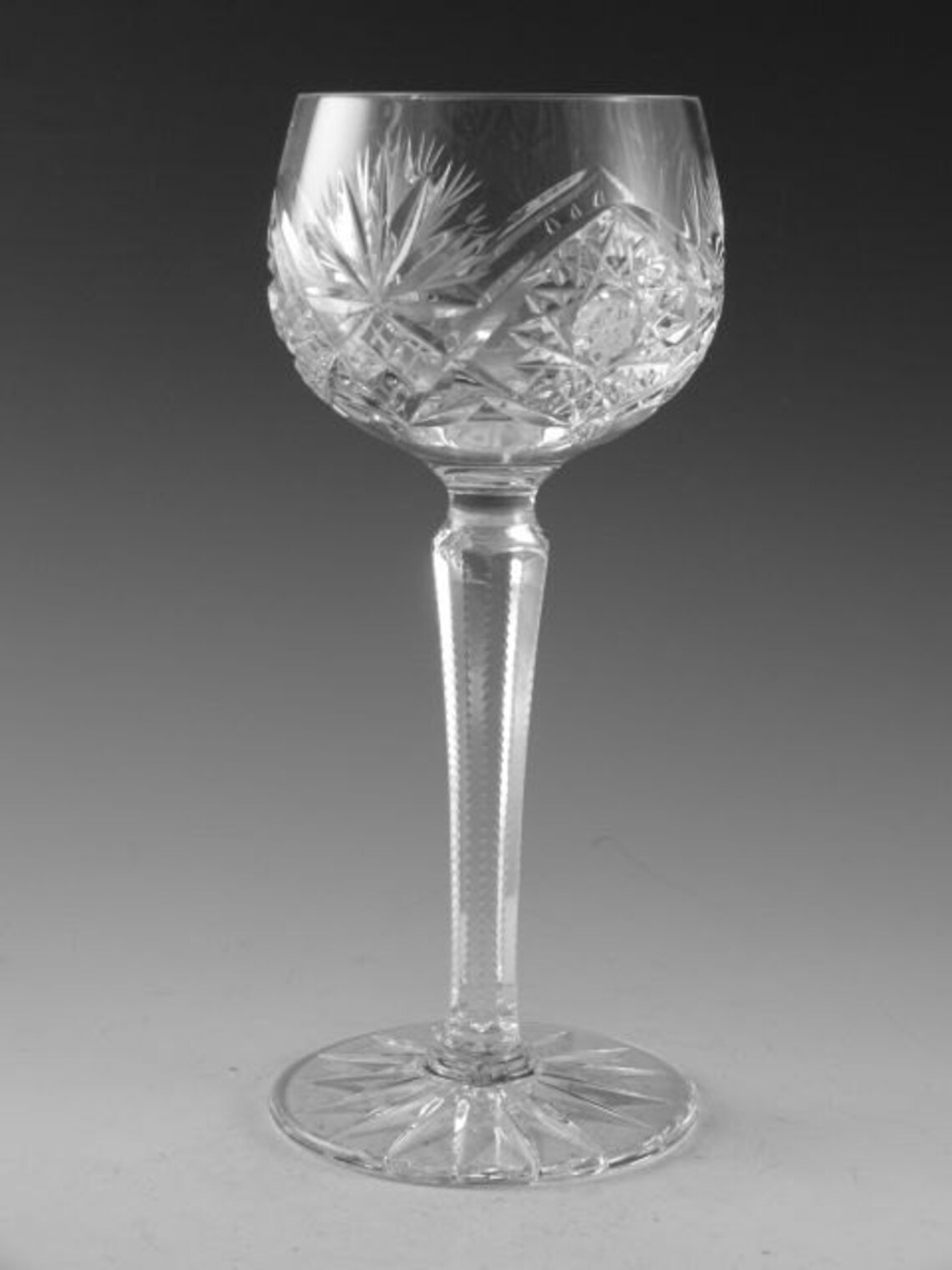 EDINBURGH Crystal ROYAL Cut Hock Wine Glass / Glasses 7 | Etsy