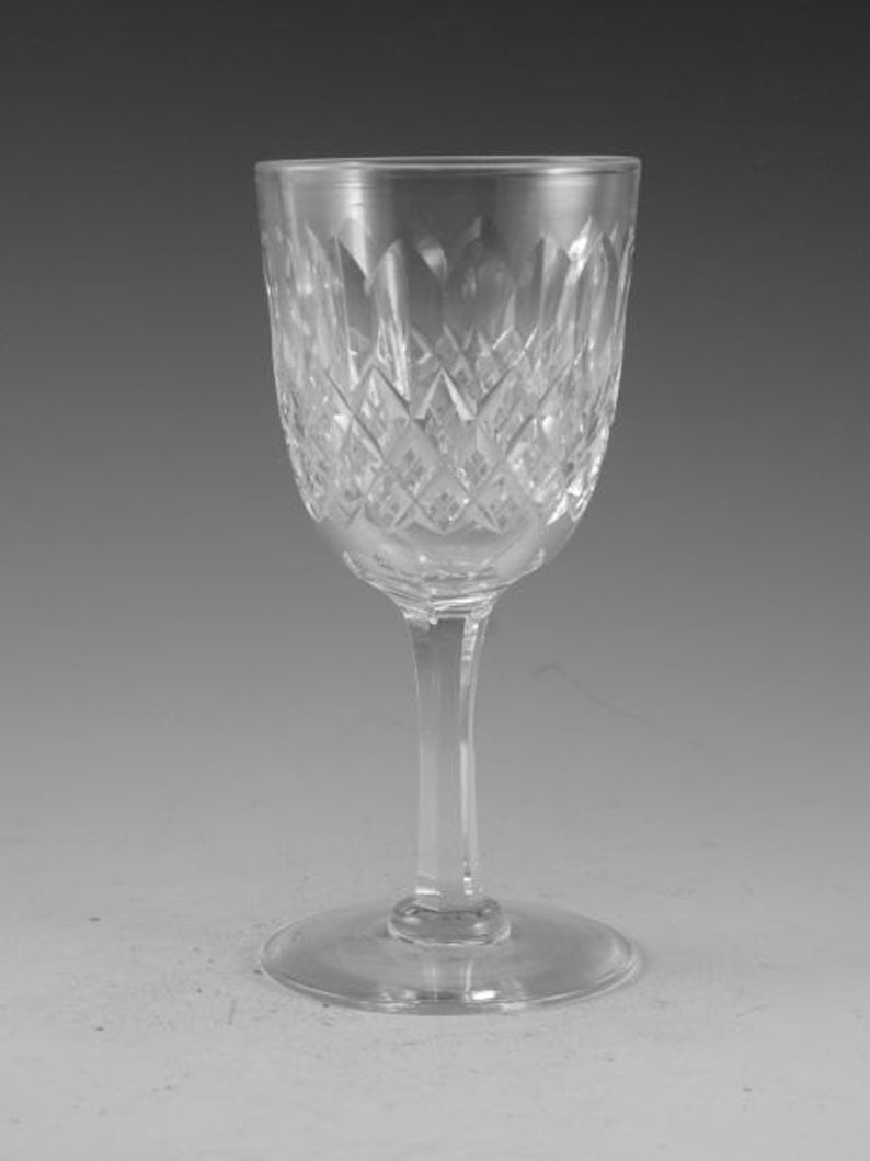 TUDOR Crystal CATHERINE Cut Sherry Glass / Glasses 4 - Etsy