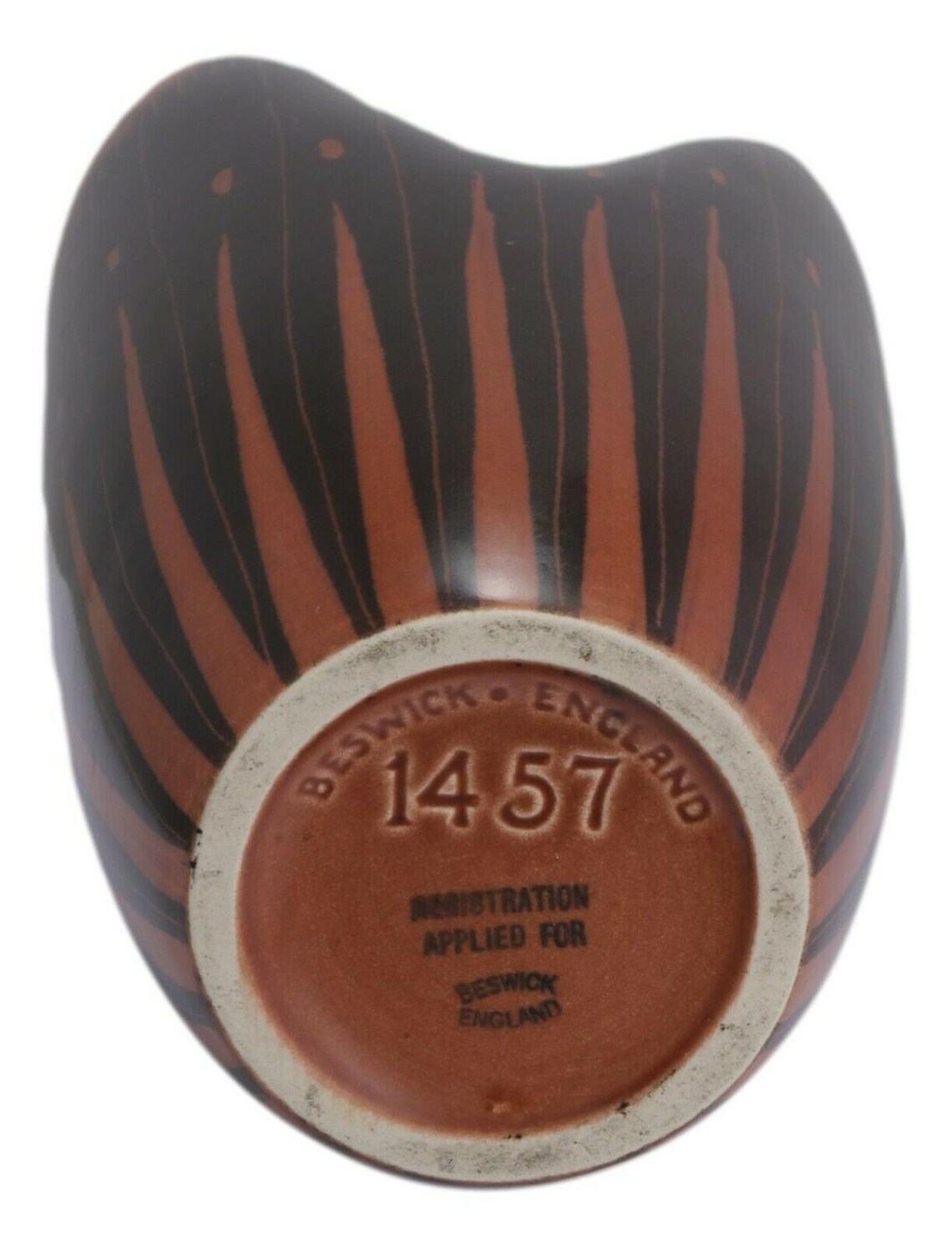 BESWICK Pottery Vase 1457 Albert Hallam Modern Design 7 - Etsy