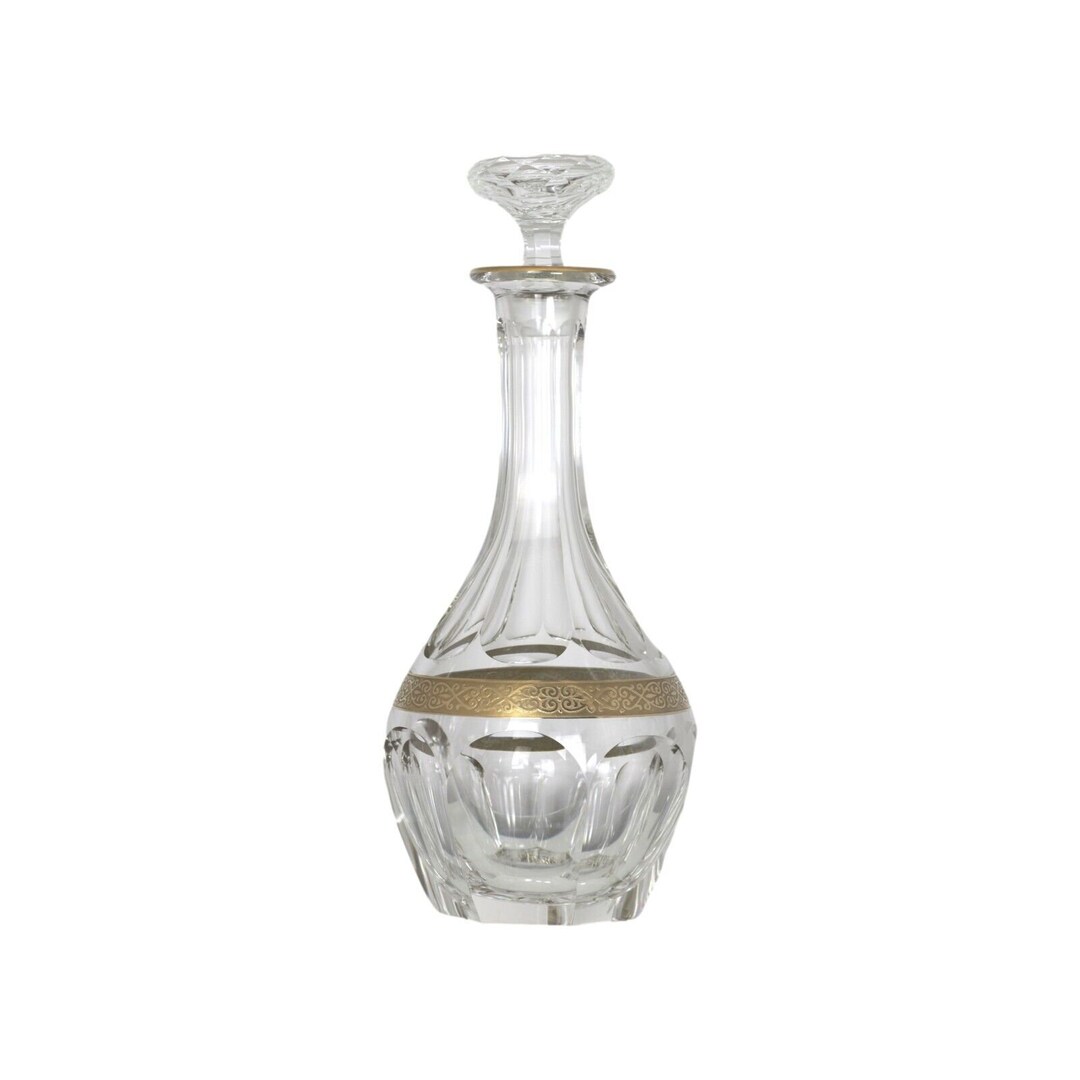 MOSER Crystal Gold POPE Cut Decanter / Decanters 35cm - Etsy