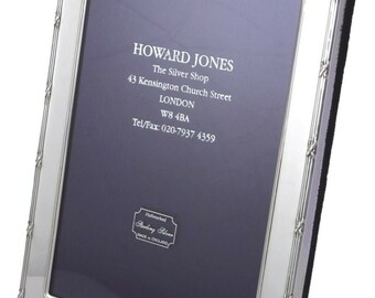 Silver Picture Frame - Etsy UK