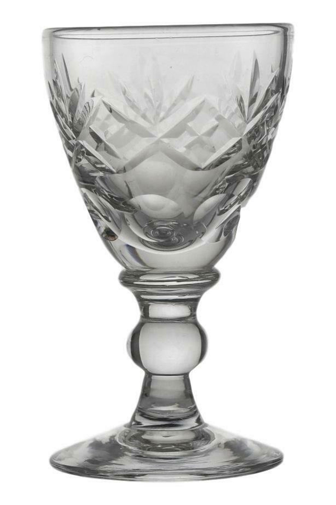 Webb Corbett Crystal - Georgian Cut - Liqueur Glass / Glasses - 3" - Etsy