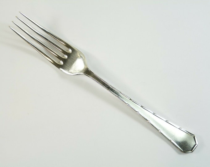 EPNS Silver Plate - BELVEDERE Pattern - Dessert Fork / Forks - 7 1/4 ...
