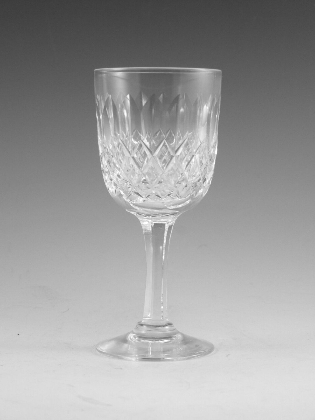 Thomas WEBB Crystal - NORMANDY Cut - Sherry Glass / Glasses - 4 3/4 ...