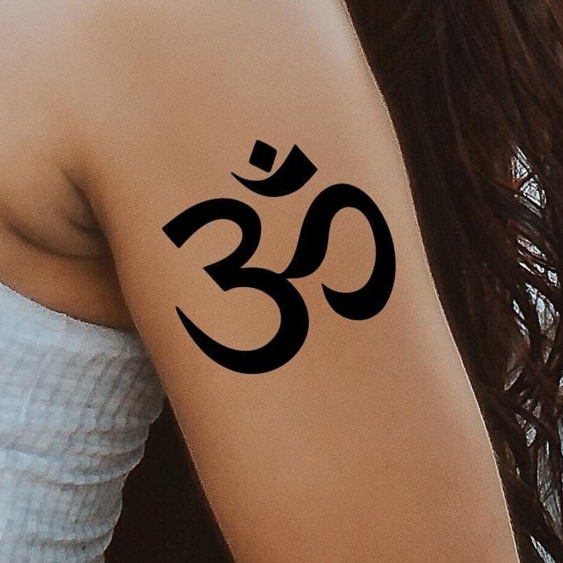 Om Tattoo - Etsy