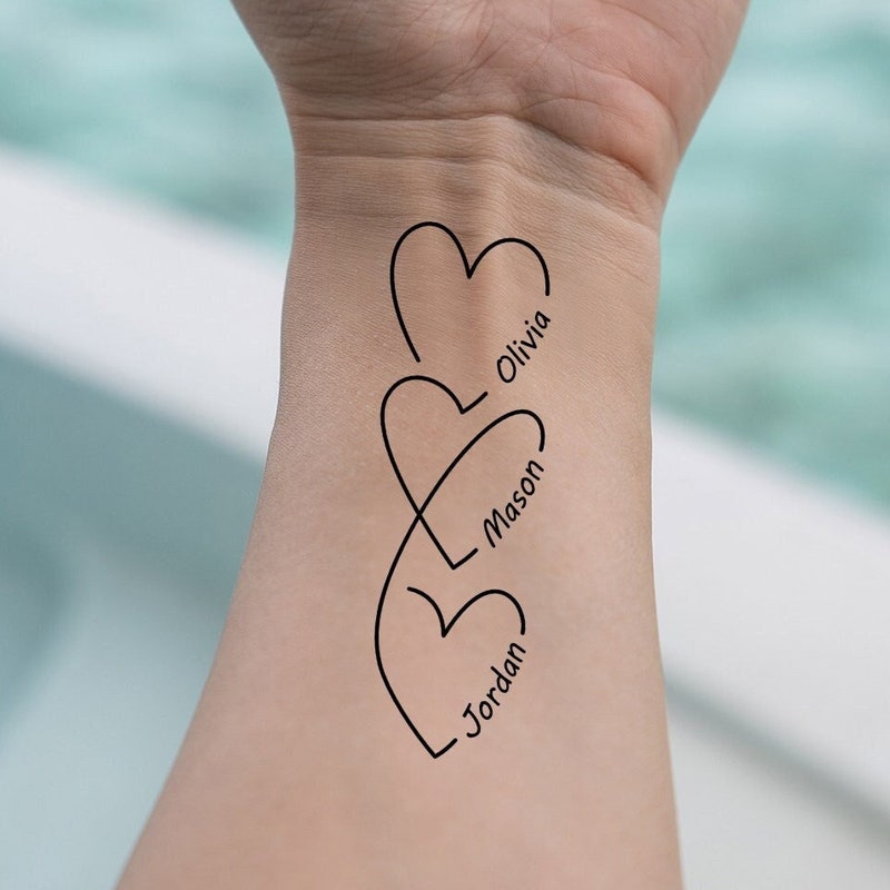 Mother Daughter Tattoo - Etsy