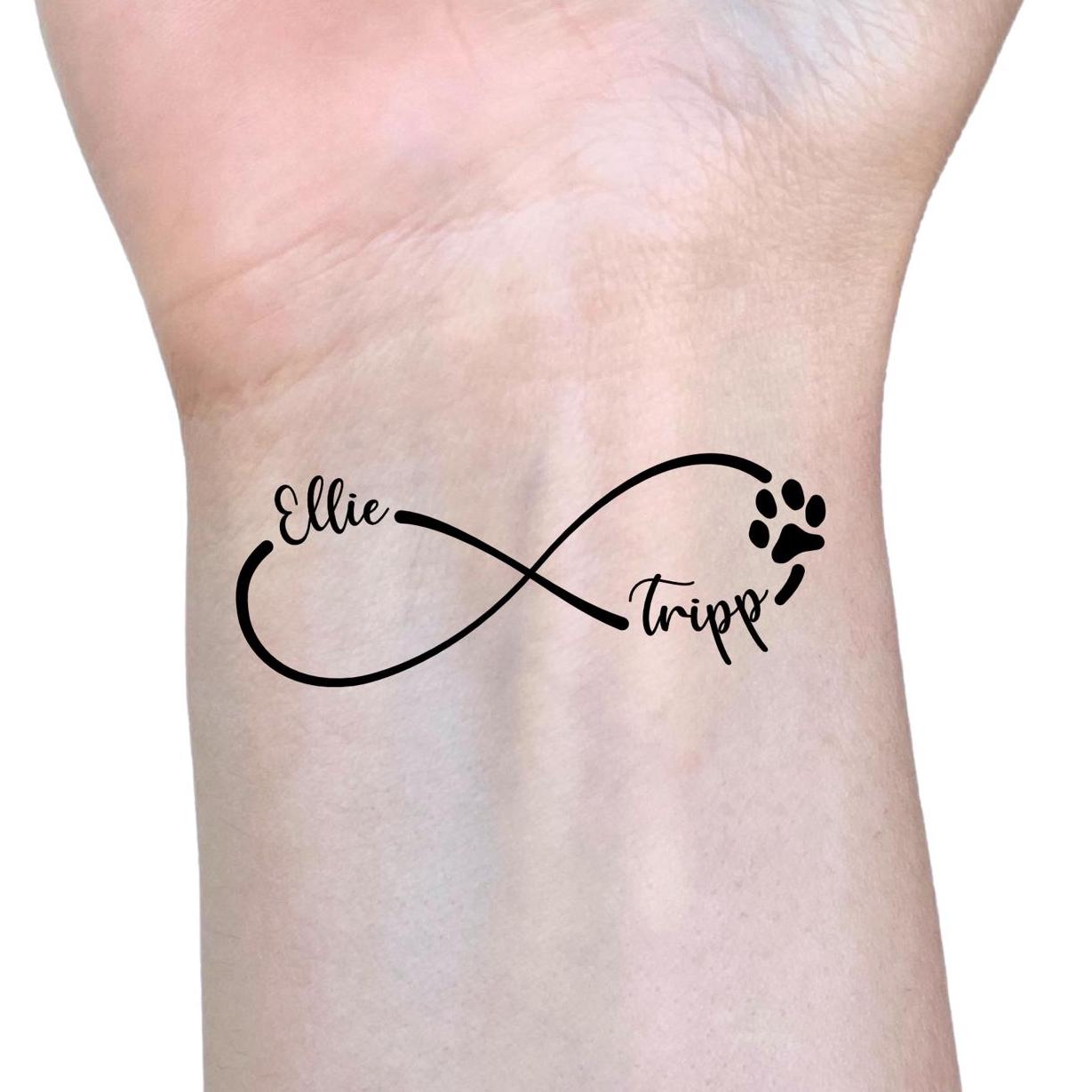 Cat Infinity Tattoos