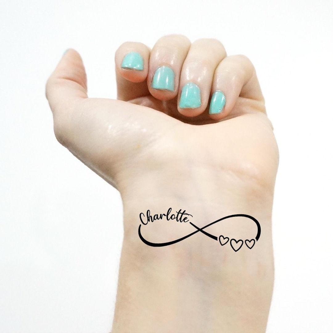 Custom Temporary Tattoo, Kids Names (set of 3) - Etsy