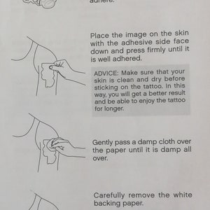 Custom Temporary Tattoo Women, Personalized Handwriting - Etsy