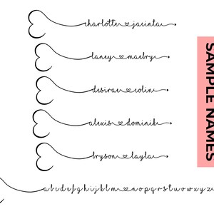 Custom Temporary Tattoo Women, Kids Names (set of 3) - Etsy