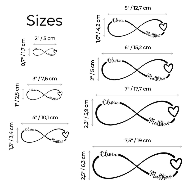 Custom Temporary Tattoo, Eternal Love Birth Date (set of 3) - Etsy