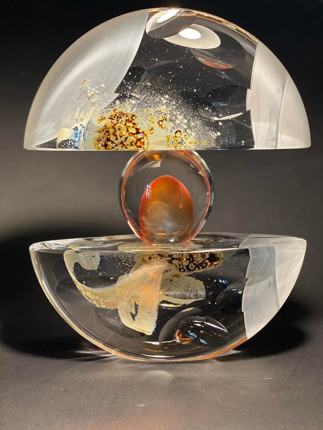 Vase in Murano Blow Glass, by Marco Varisco Artist - Etsy