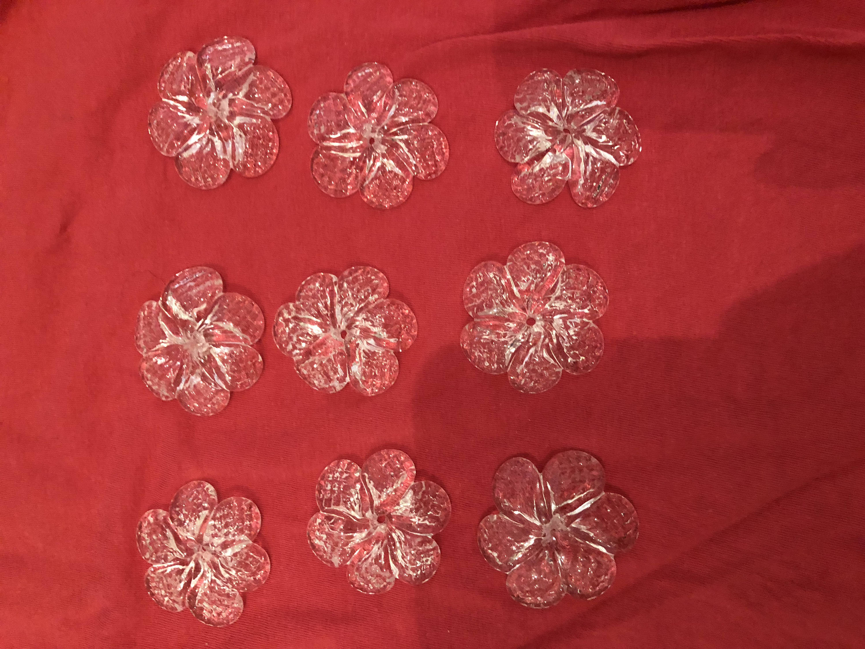 Rosettes, Spare Parts for Mirrors and Sconces, in Murano Blown Glass ...