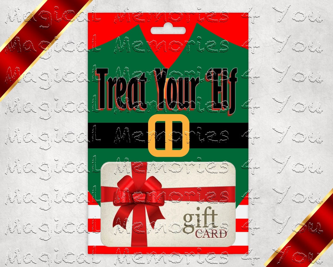 Christmas Gift Card Holder, Elf Gift Card Holder, Christmas Gift Card, Christmas Ornament, Gift ...