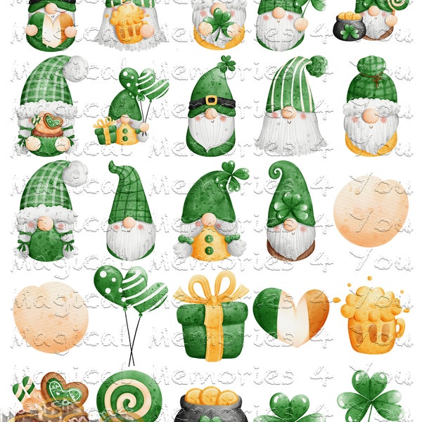 St Patricks Day Gnome - Etsy