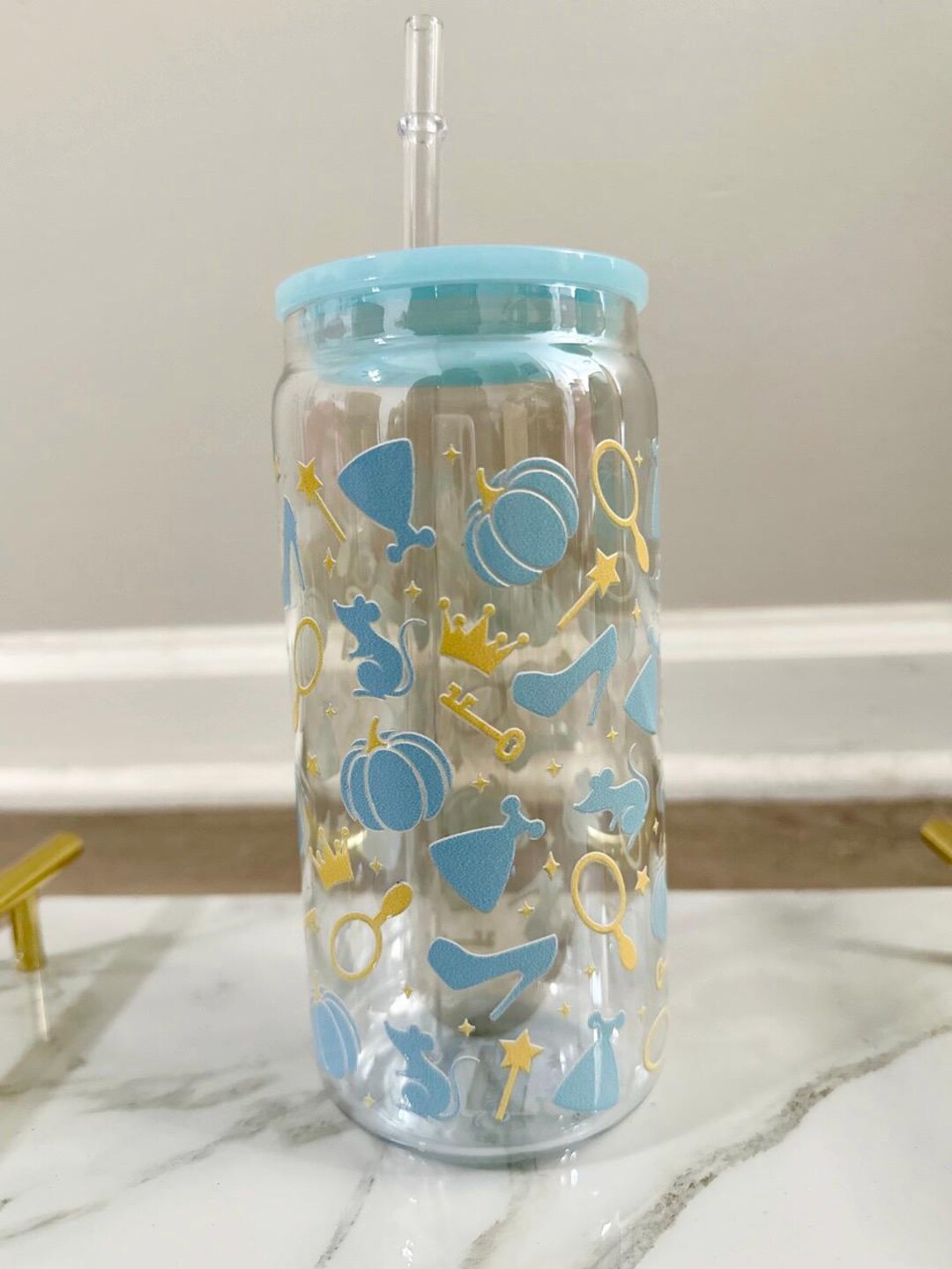 Cinderella Collage Libbey Cup - 16 Oz - Etsy