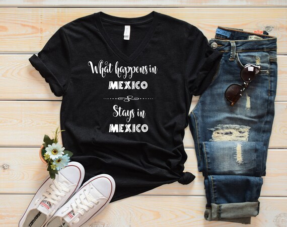 Funny Mexico Shirt Cruise Shirt Cancun Tshirt Vacation Tee | Etsy