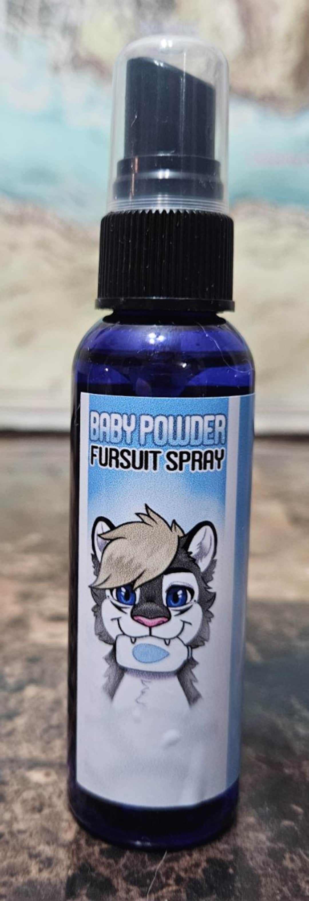 2oz Baby Powder Fursuit Cleaning Spray - Etsy