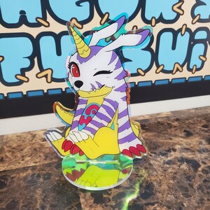 6 Digimon Gabumon Rainbow Acrylic Standee - Etsy