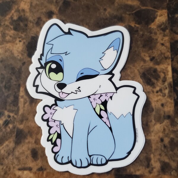 Blue Wolf Neopet - Etsy