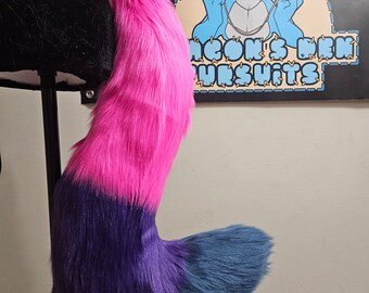 Bisexual Fursuit Pride Tail - Etsy