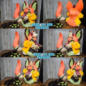 Lavafox Fursuit - Etsy
