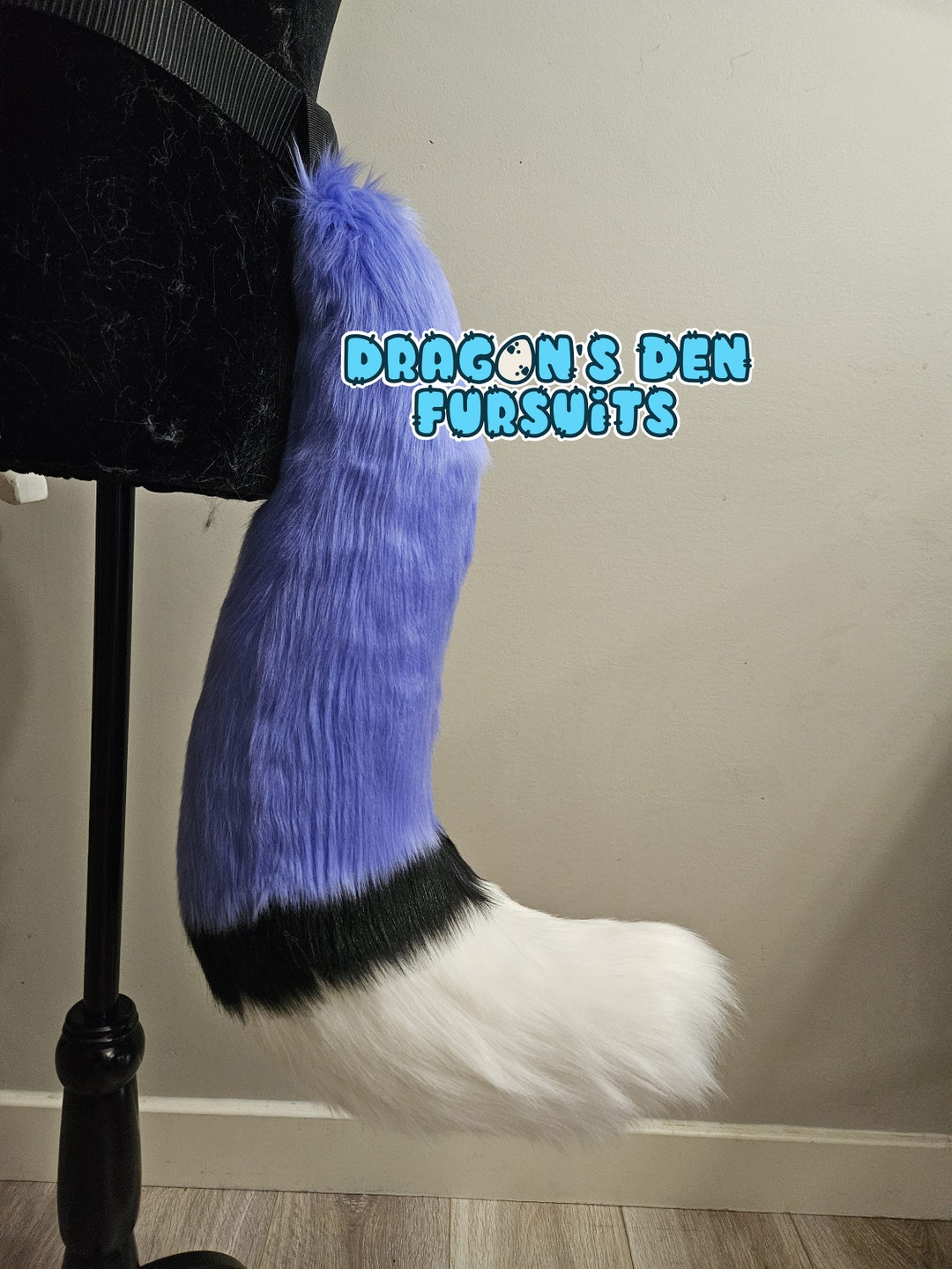 24" Periwinkle Blue Fox Fursuit Tail FREE US SHIPPING - Etsy