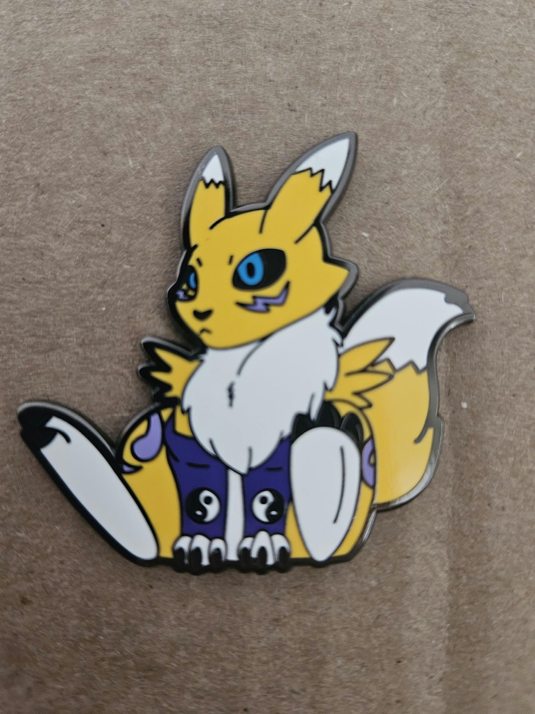 Renamon Dragon's Den Fursuits A Grade 1.75" Enamel Pin - Etsy