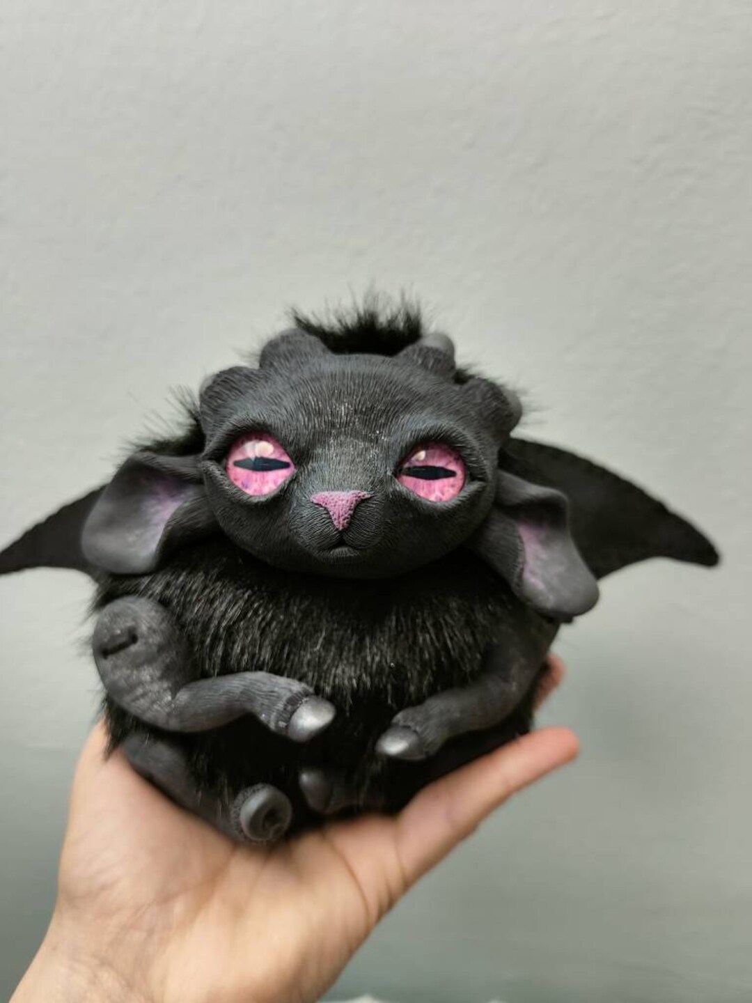 Satanic Goat Plush MADE TO ORDER, Posable-doll Ooak One of a Kind ...