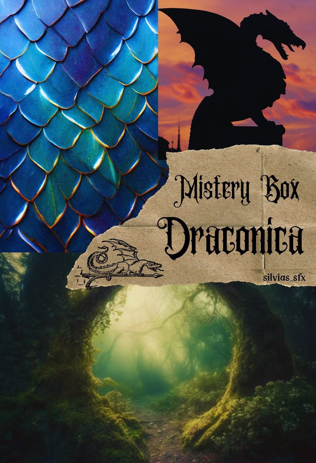 Dragon Mistery Box, One of a Kind Box for Collectors and Fantsy Lovers ...