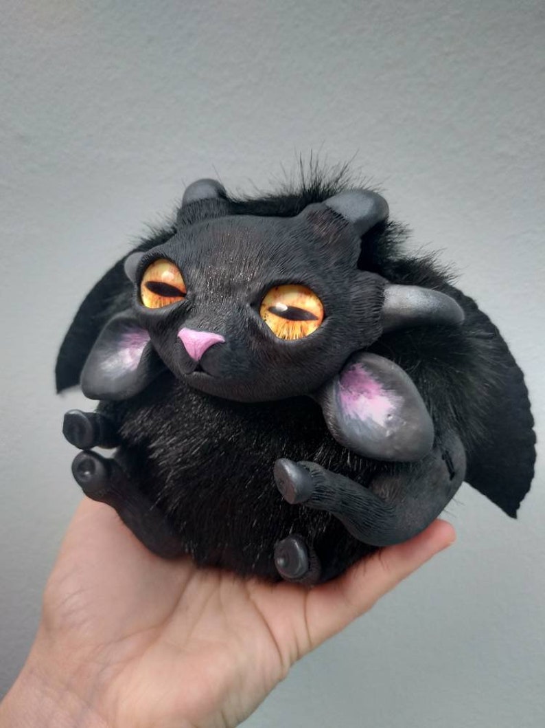 Satanic Goat Plush MADE TO ORDER, Posable-doll Ooak One of a Kind ...