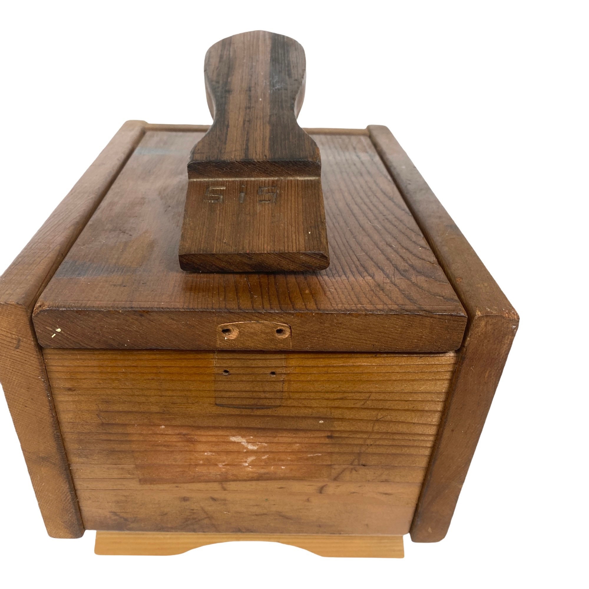 Vintage Shoe Shine Box MCM Shoe Care Shoe Polish Storage - Etsy