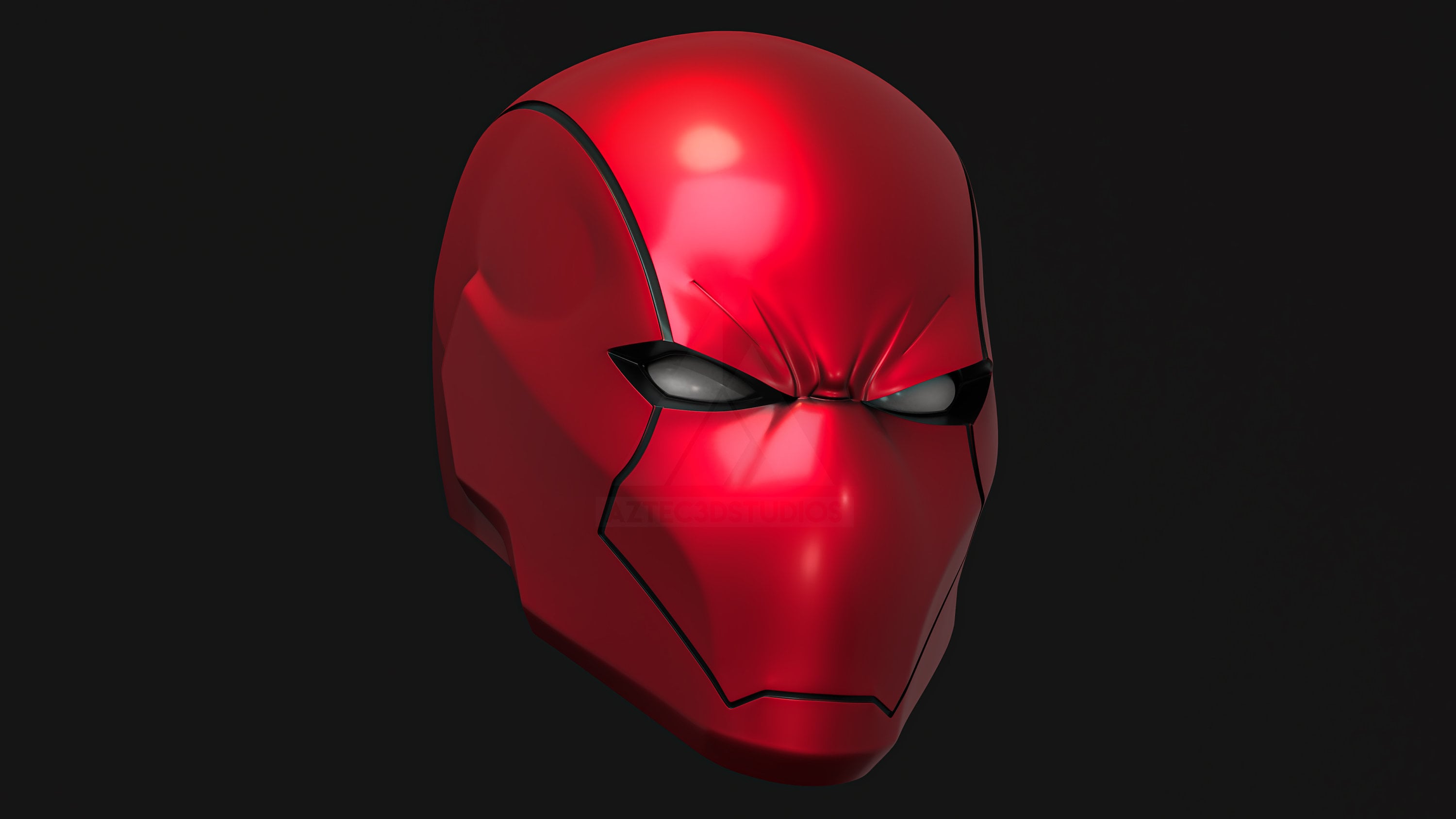 Red Rebirth Helmet Inspired DIGITAL FILE STL - Etsy UK
