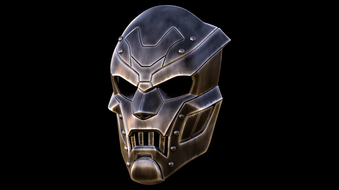 Absolute Doom Inspired Mask for 3D Printing | DIGITAL FILE - Etsy