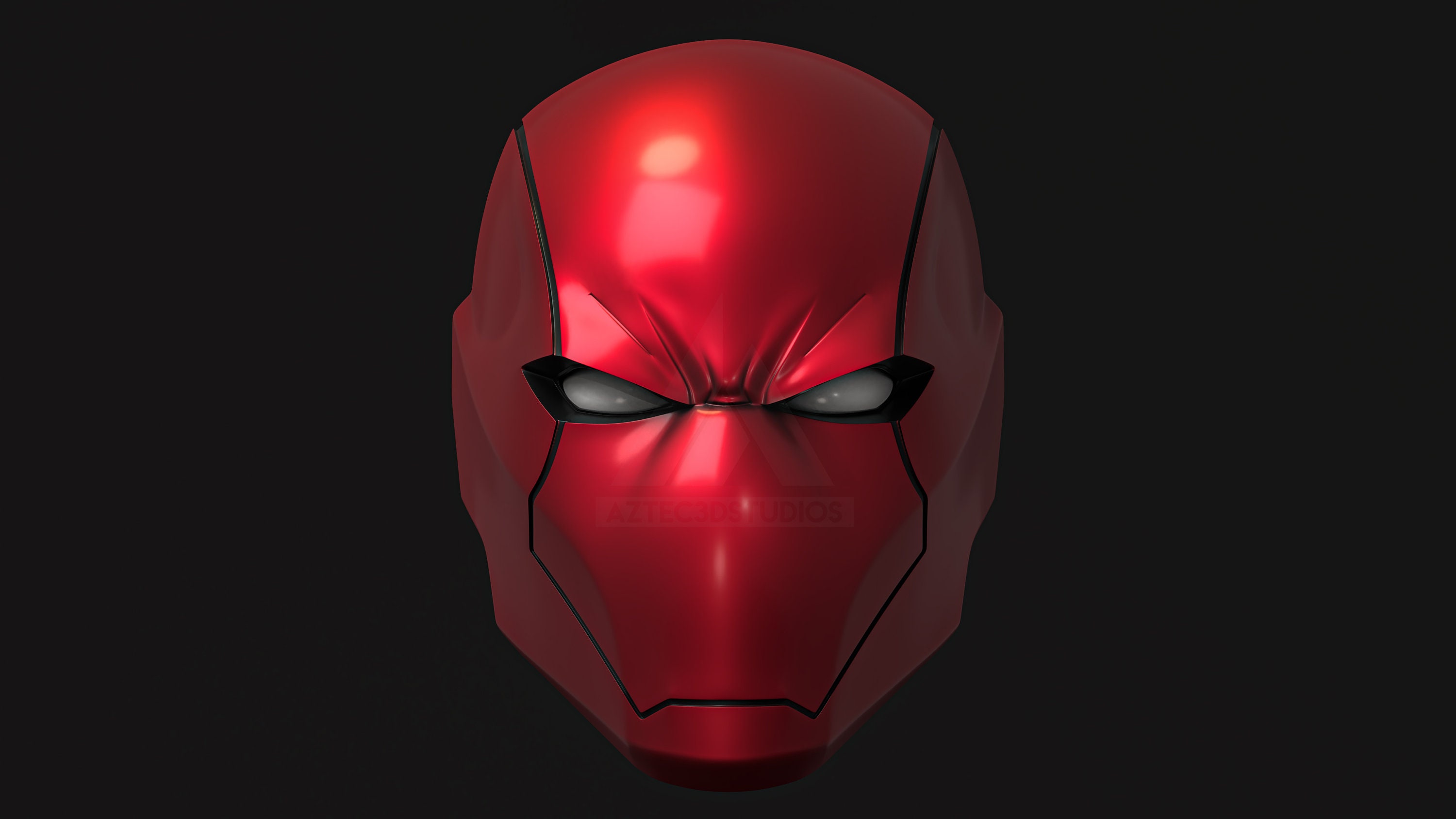 Red Rebirth Helmet Inspired DIGITAL FILE STL - Etsy UK