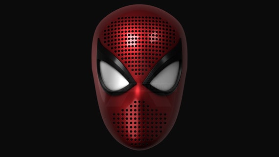 Spider-Man PS4 Advanced Suit Faceshell // ARCHIVO DIGITAL STL | Etsy