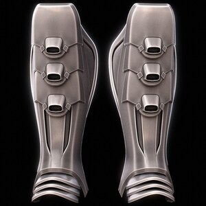 BAC Shin Armor Wearable for 3D Printing | DIGITAL FILE - Etsy