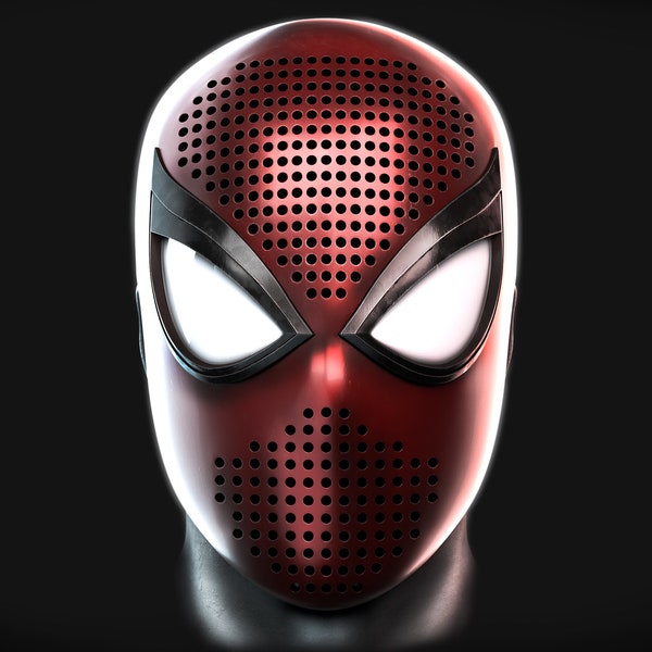 Spiderman Faceshell Stl - Etsy