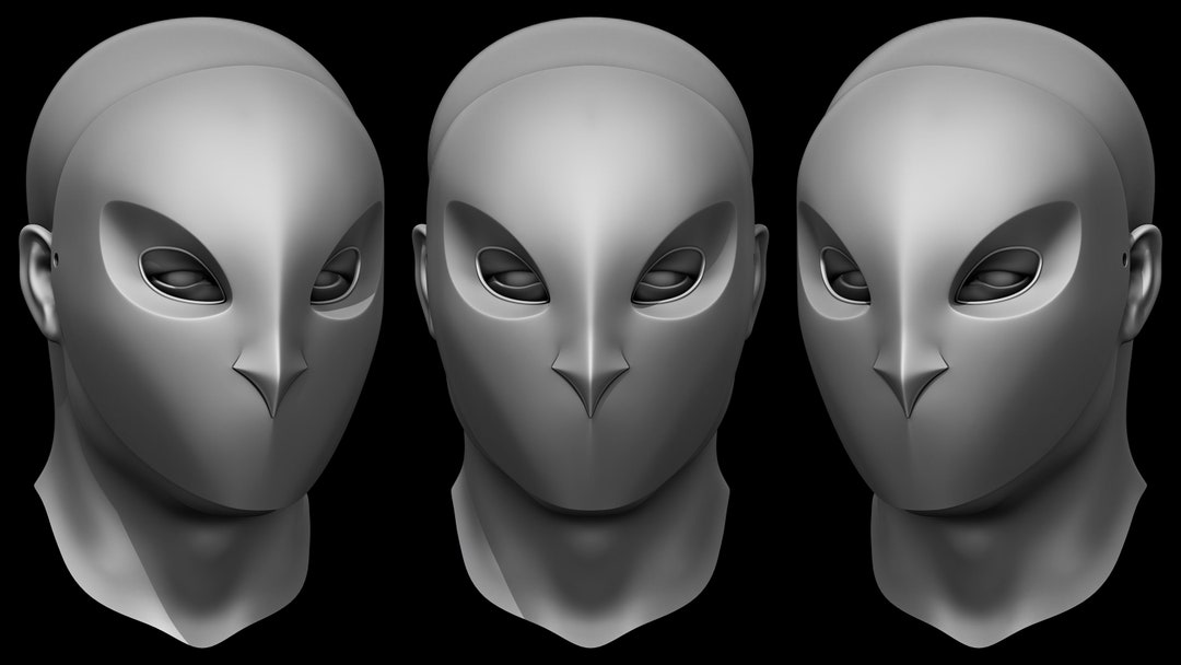 Owl Mask for 3D Printing || DIGITAL FILE 3D - Etsy