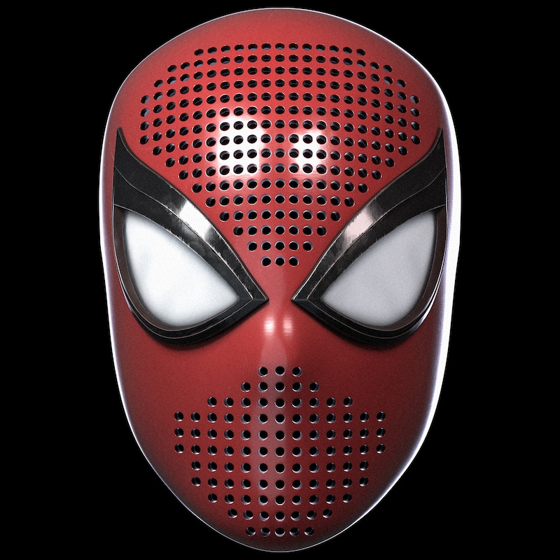 Spiderman Face Shell - Etsy