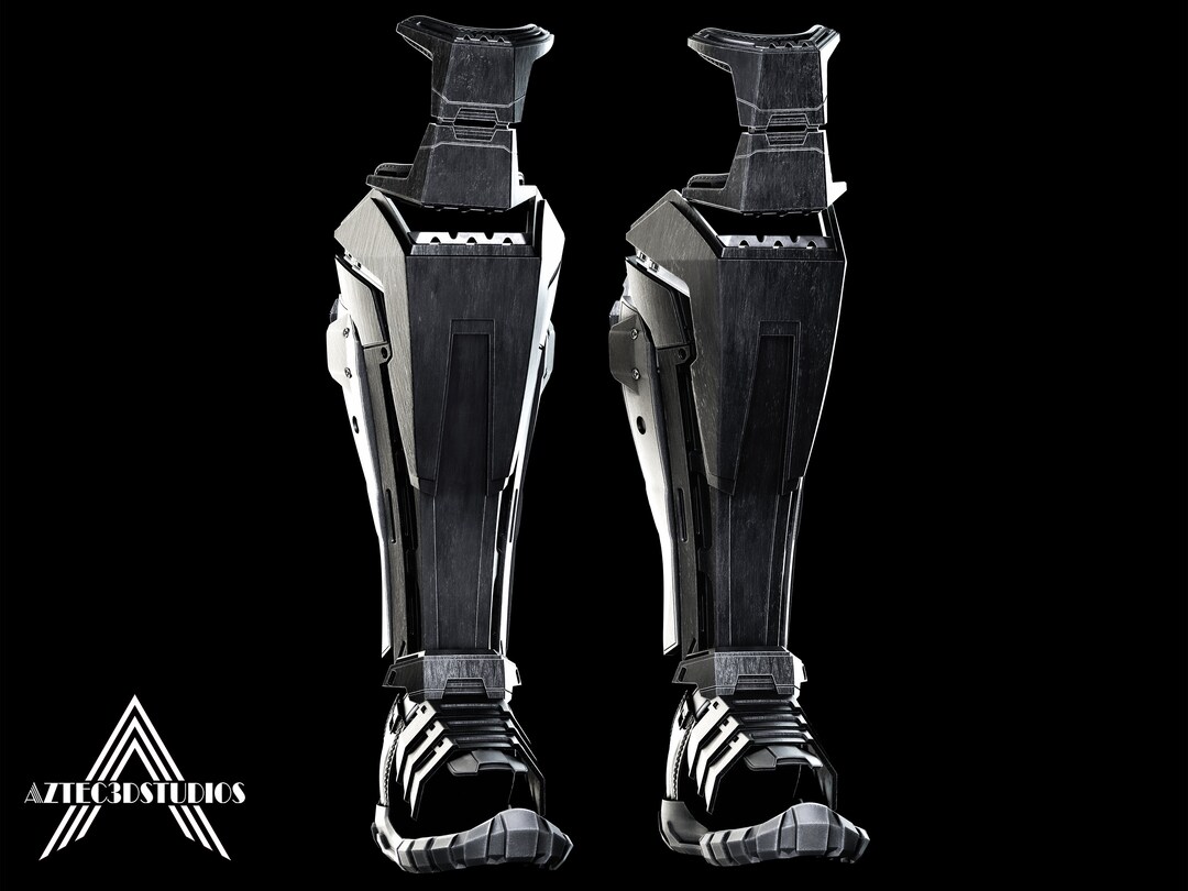GK Vengeance Shin Armor Wearable for 3D Printing | DIGITAL FILE - Etsy