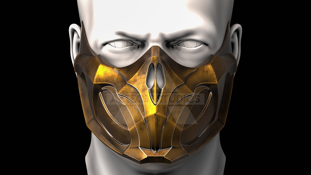 MK 11 Scorpion Mask for 3D Printing STL - Etsy