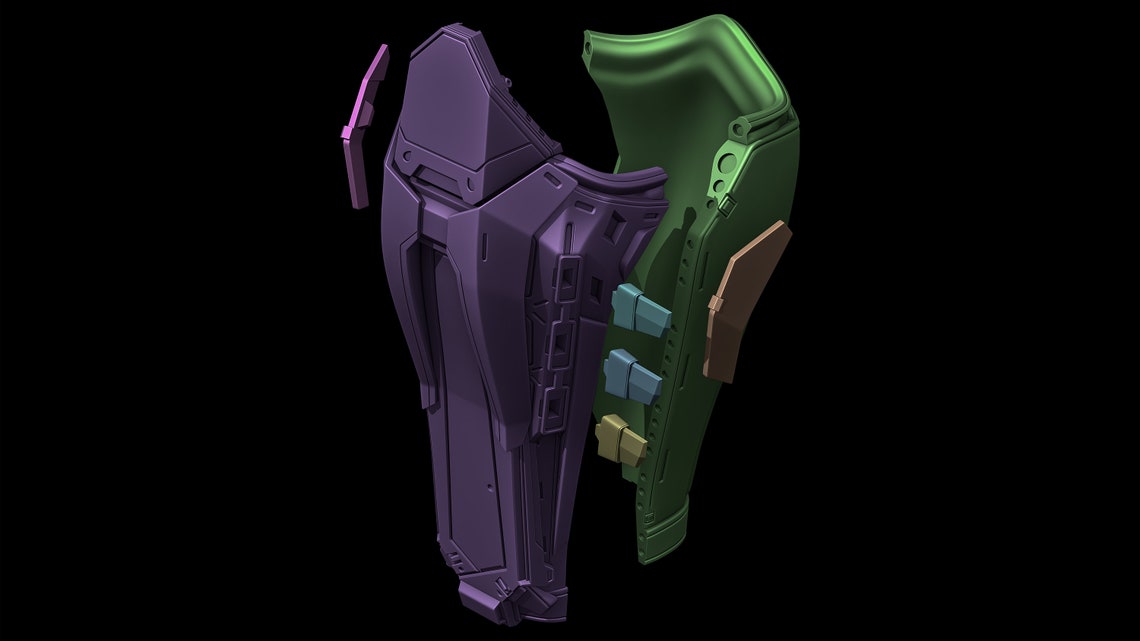 GK Vengeance Gauntlets for 3D Printing | DIGITAL FILE | - Etsy