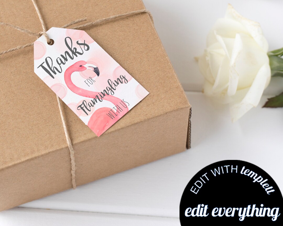 Pink Flamingo Baby Shower Gift Tags Flamingo Baby Shower Gift Tags Baby ...