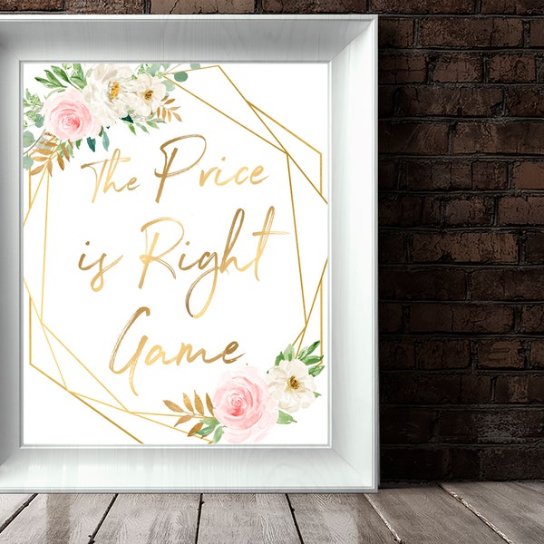 The Price is Right Sign - Etsy